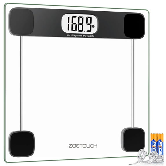 Scale for Body Weight, Accurate Bathroom Scales, Digital Weighing ...