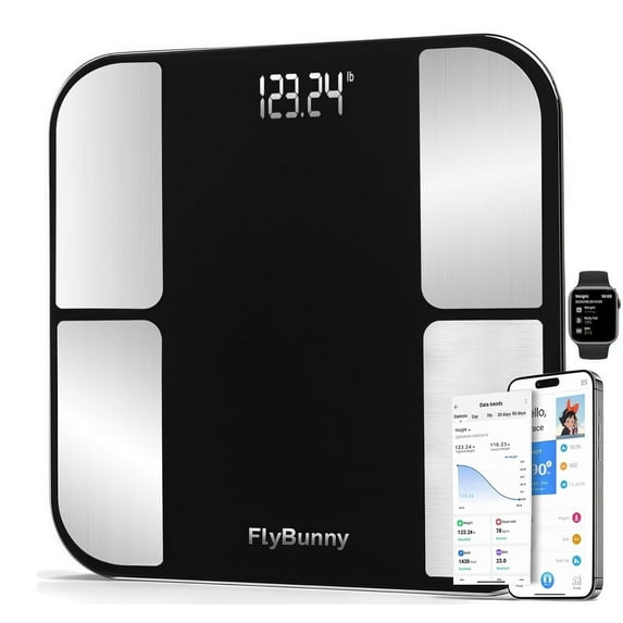 Scale for Body Weight Digital Smart Scale - Large Display Bathroom ...