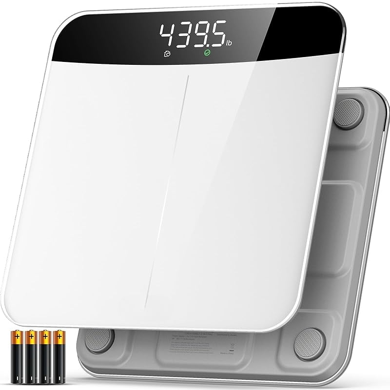 Scale for Body Weight, Highly Accurate 450lb Digital Bathroom Scales ...