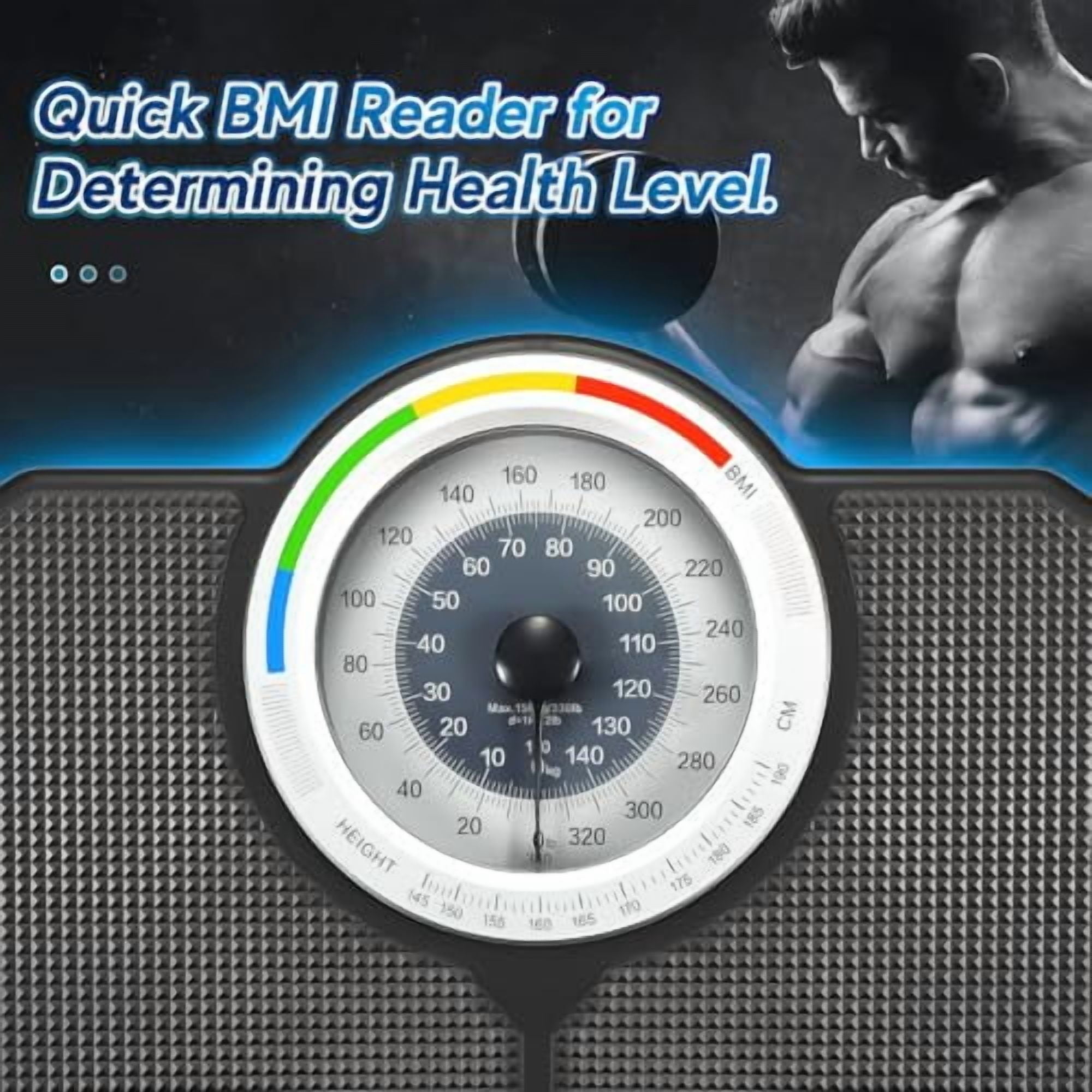 Scale for Body Weight, Weight Scale, Mechanical Scale with Big and Easy ...