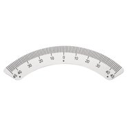 BE-TOOL 360 Degree Protractor Ruler Circle Measuring Tool for Drawing ...