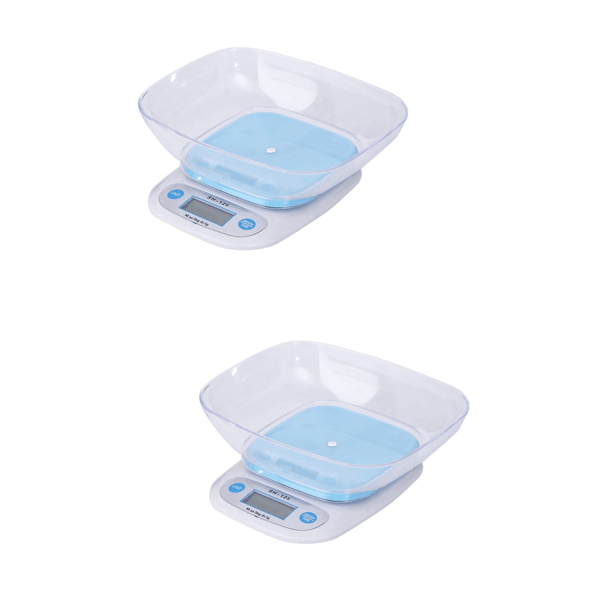 Qiysamall Scale for Food 2 Count Scales Weighing Electronic with Tray ...