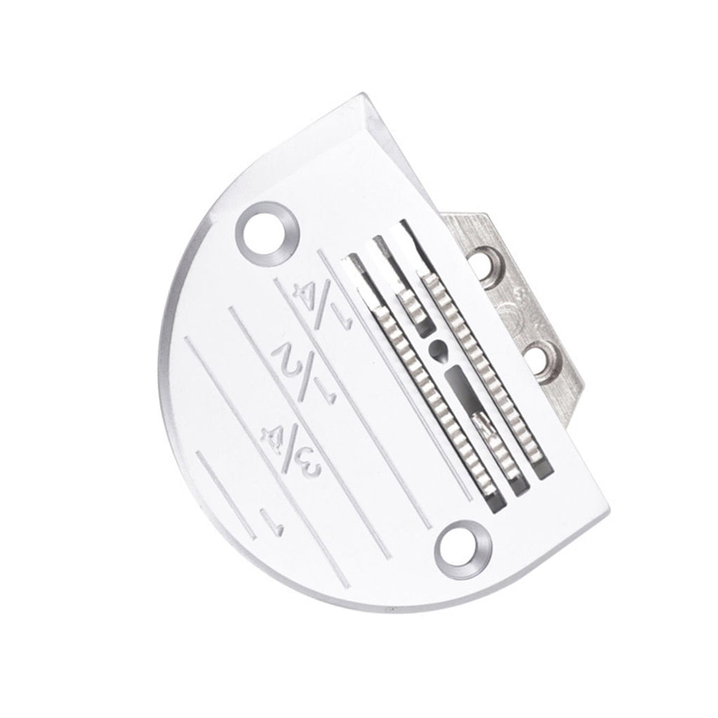 Scaled Needle Plate and Feed Dog Set for Thin and Thick Fabric Sewing ...