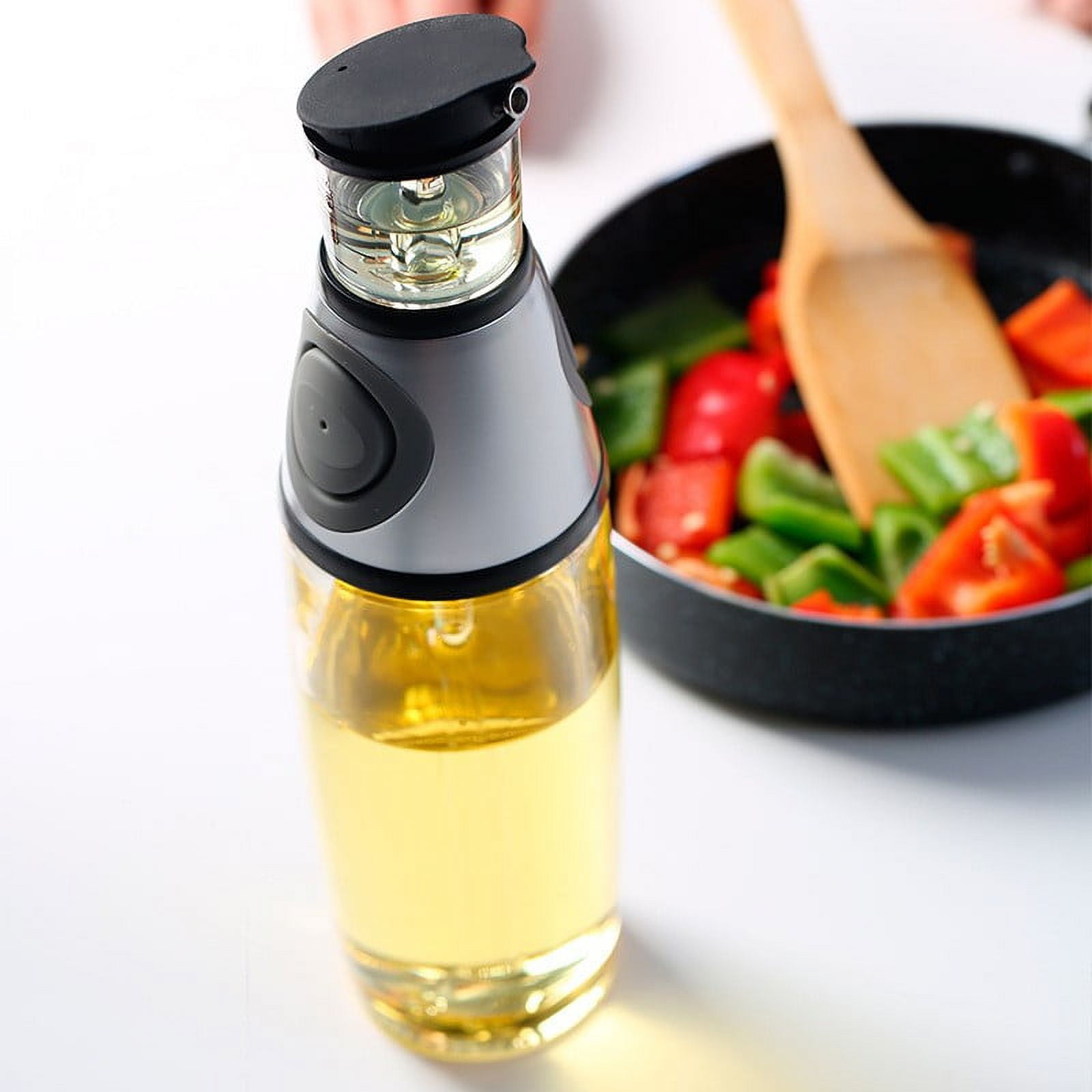 Scaled Oil Dispenser with Measurement Chamber 22x7x7cm Kitchen Tool ...