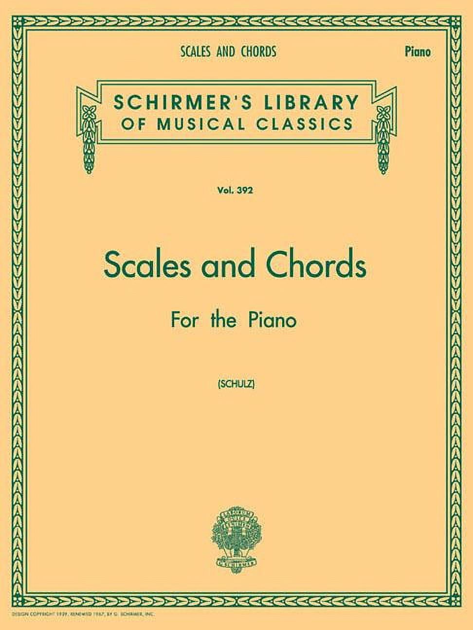 Scales and Chords in All the Major and Minor Keys: Schirmer Library of ...