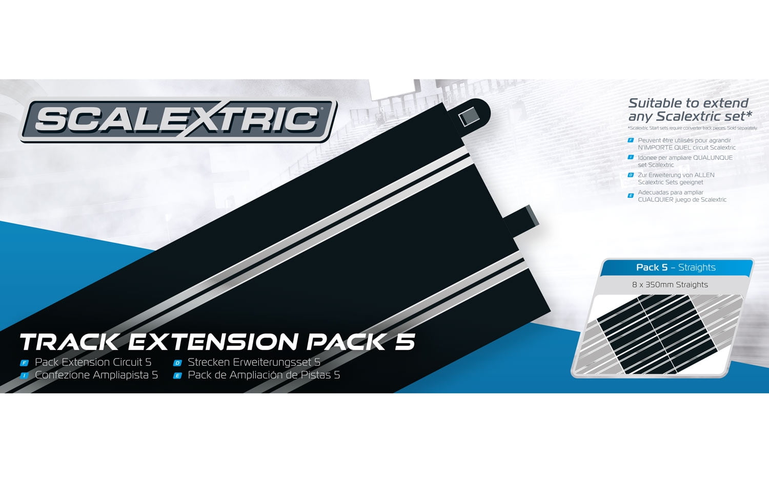 Scalextric Track Extension Pack 5 - Walmart.com