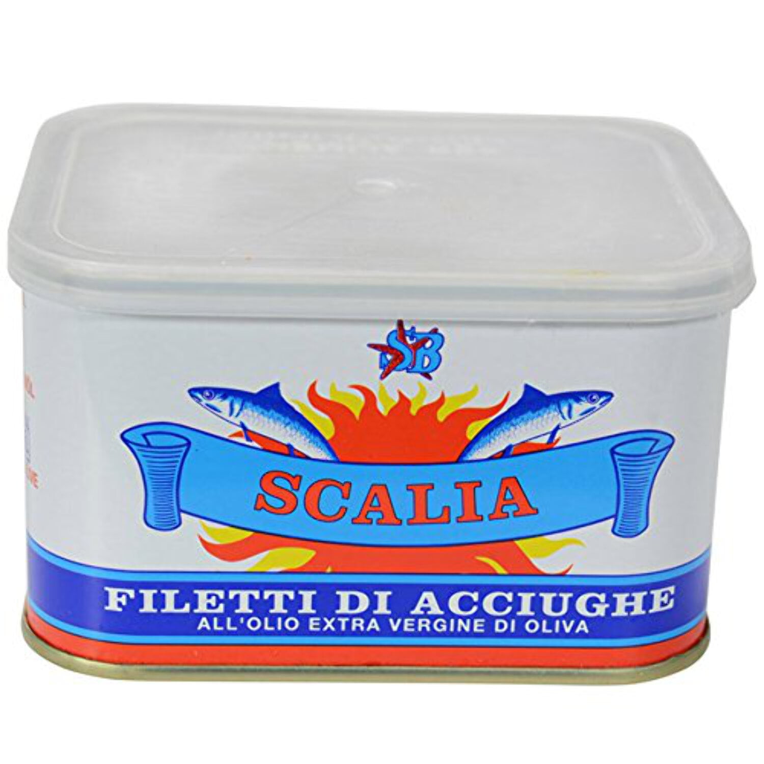 Scalia Anchovy Fillets in Extra Virgin Olive Oil 24.69 oz (700g ...
