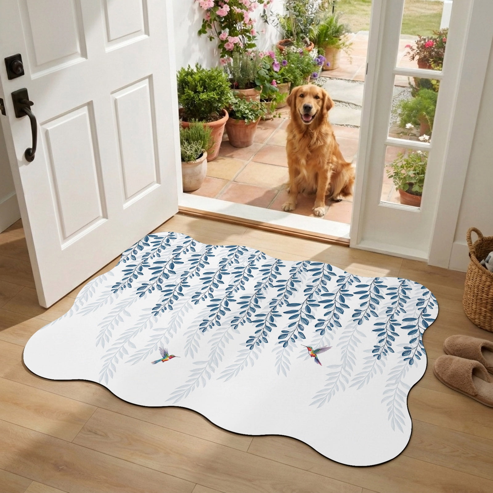 Scalloped Door Mat 24