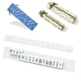 Scalloped Mahjong Racks with Magnetic Pushers – 17.5in Acrylic Tile ...
