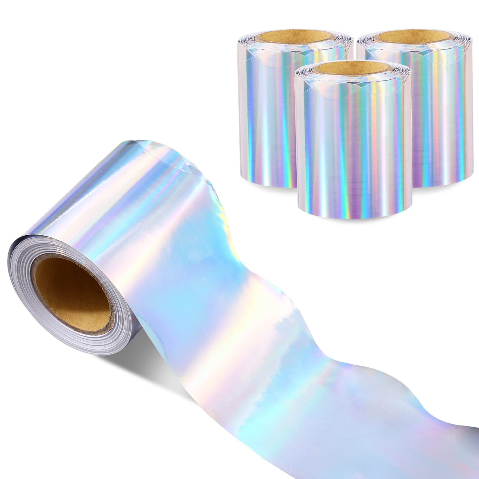 Scalloped bulletin board borders iridescent, 3 rolls 99 feet ...