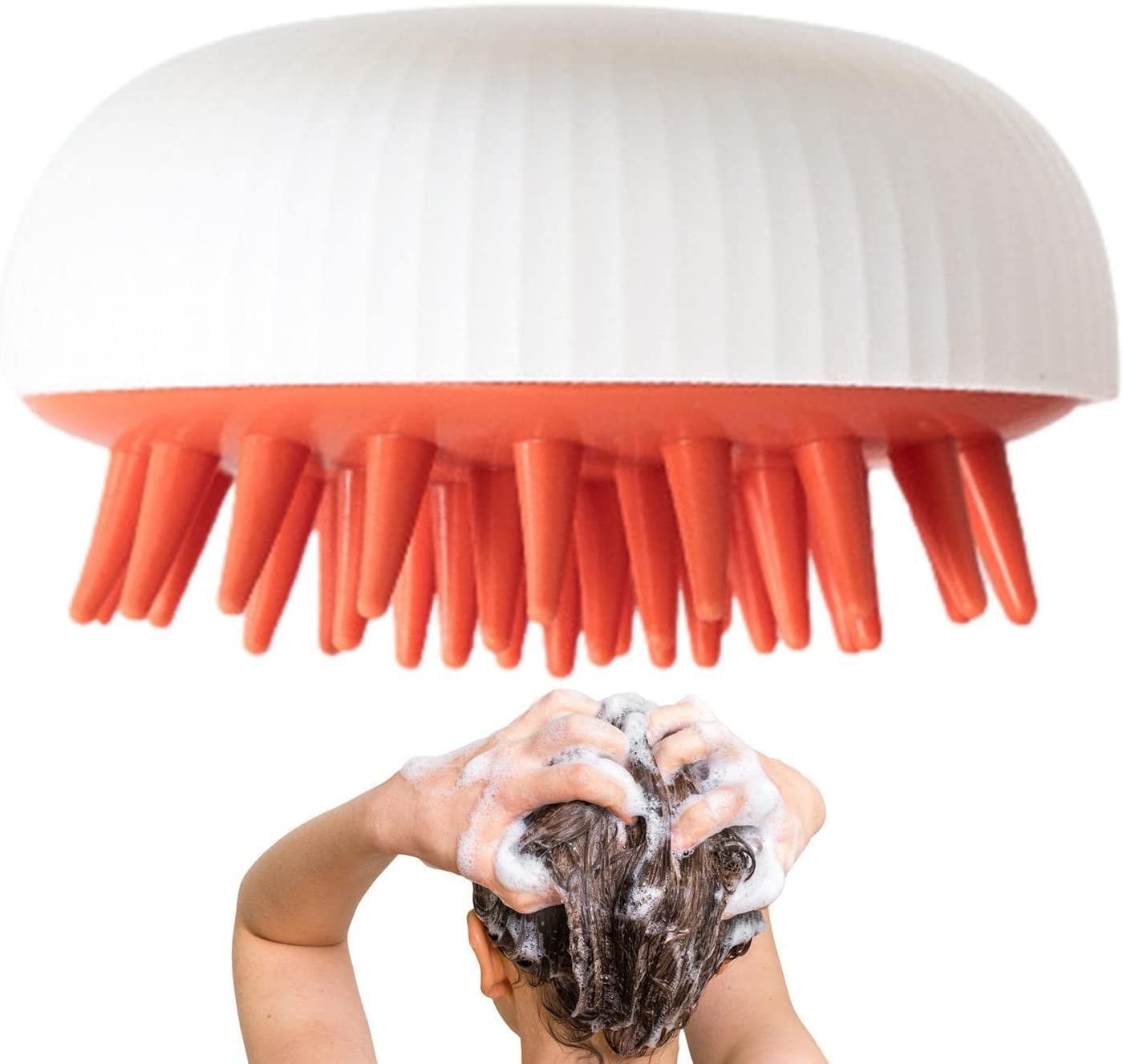 Scalp Brush | Dual Use Head Scrubber with Soft Flexible Silicone ...