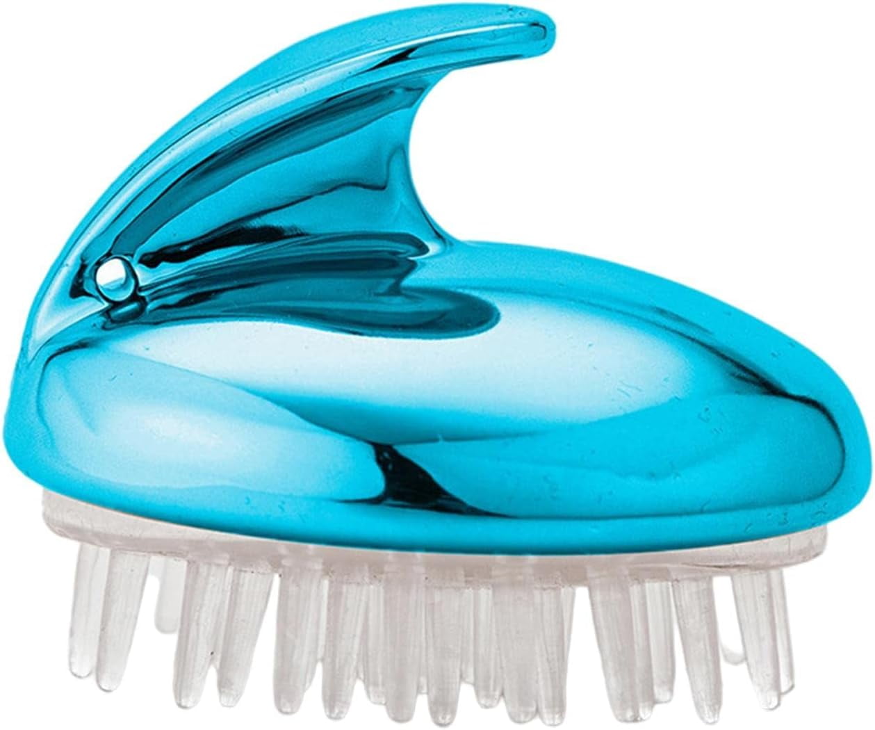 Scalp Brush, with Flexible Silicone Bristles Scrubber for Head ...