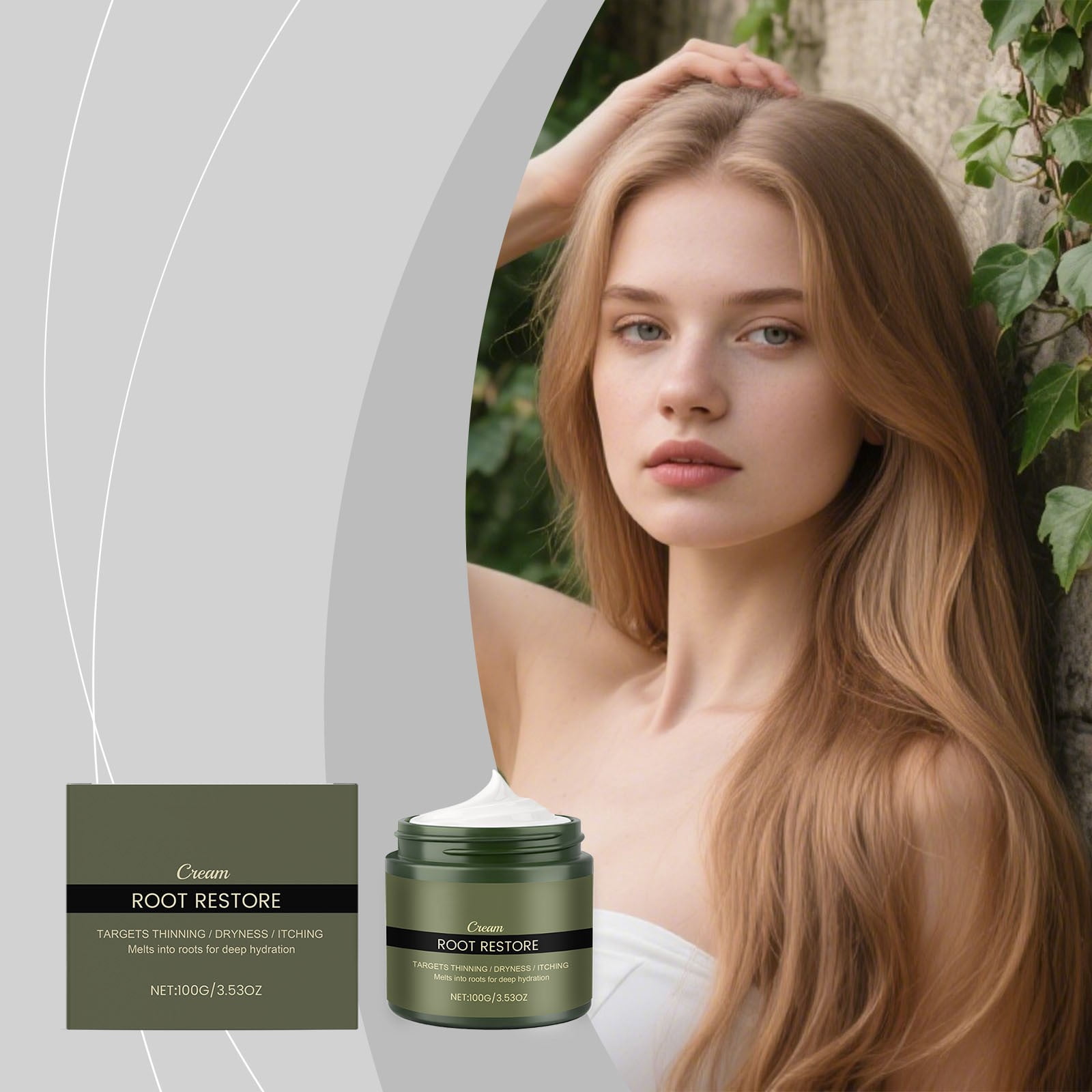 Scalp Care Cream,Restorative Daily Moisturizing Scalp Cream,Root ...