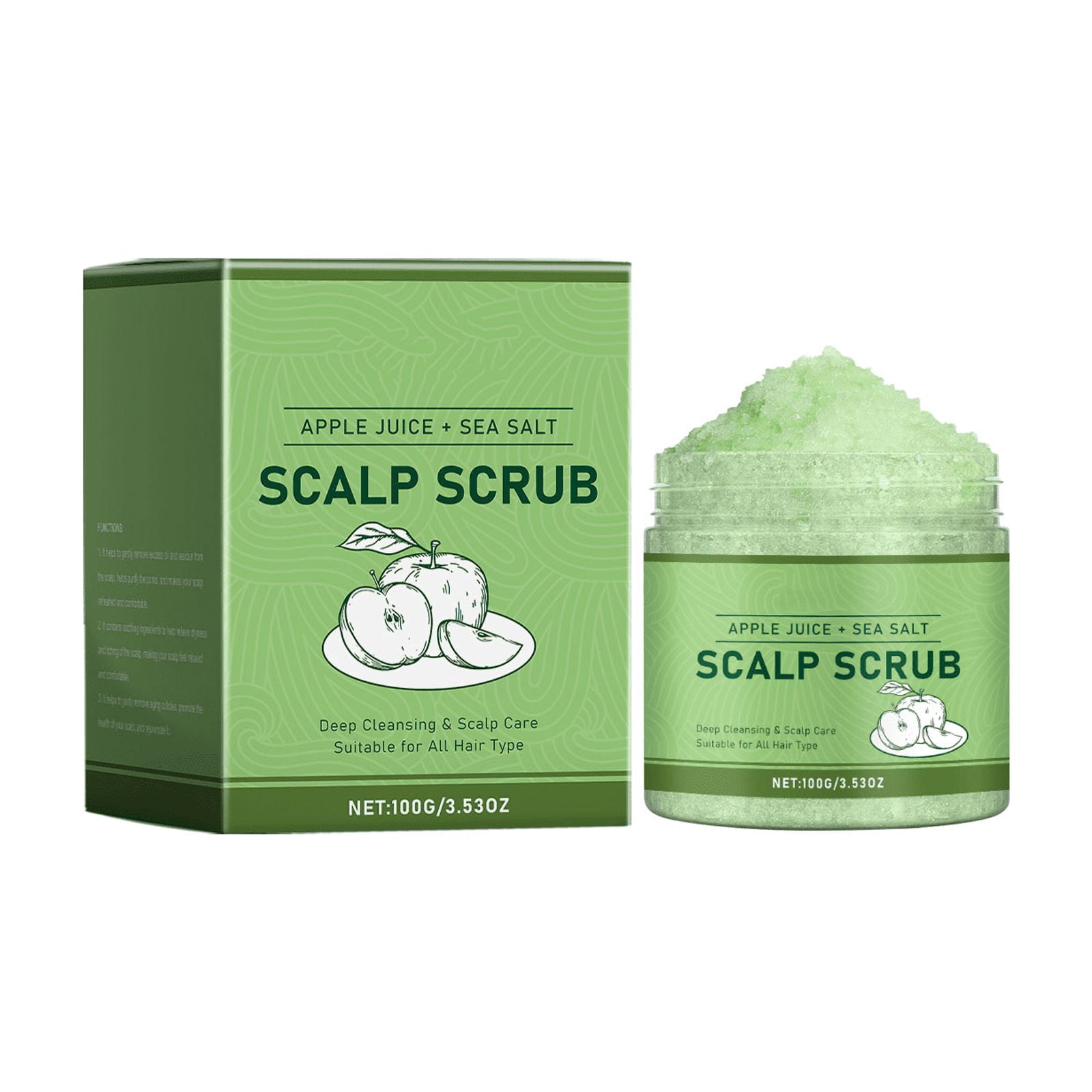 Scalp Care Scrub Sea Cleanser Oil Control Anti-dandruff Soft Hair ...