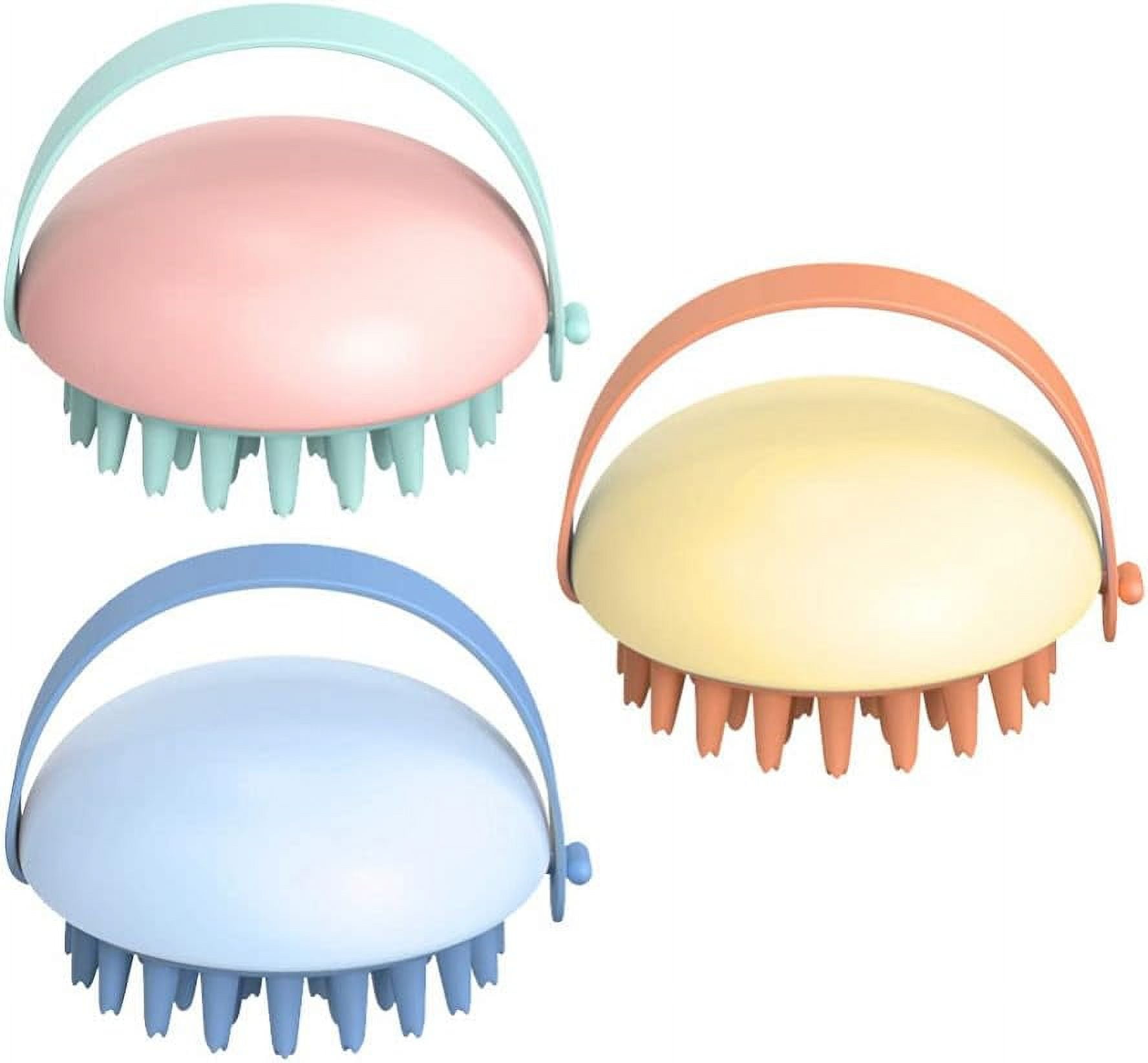 Scalp Care Shampoo 3Pcs Scalp Care Brushes Hair Scalp Massager Shampoo ...