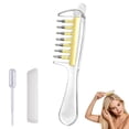 Scalp Liquid Applicator Comb, 4ml Precise Dispensing for Hair Oils and ...