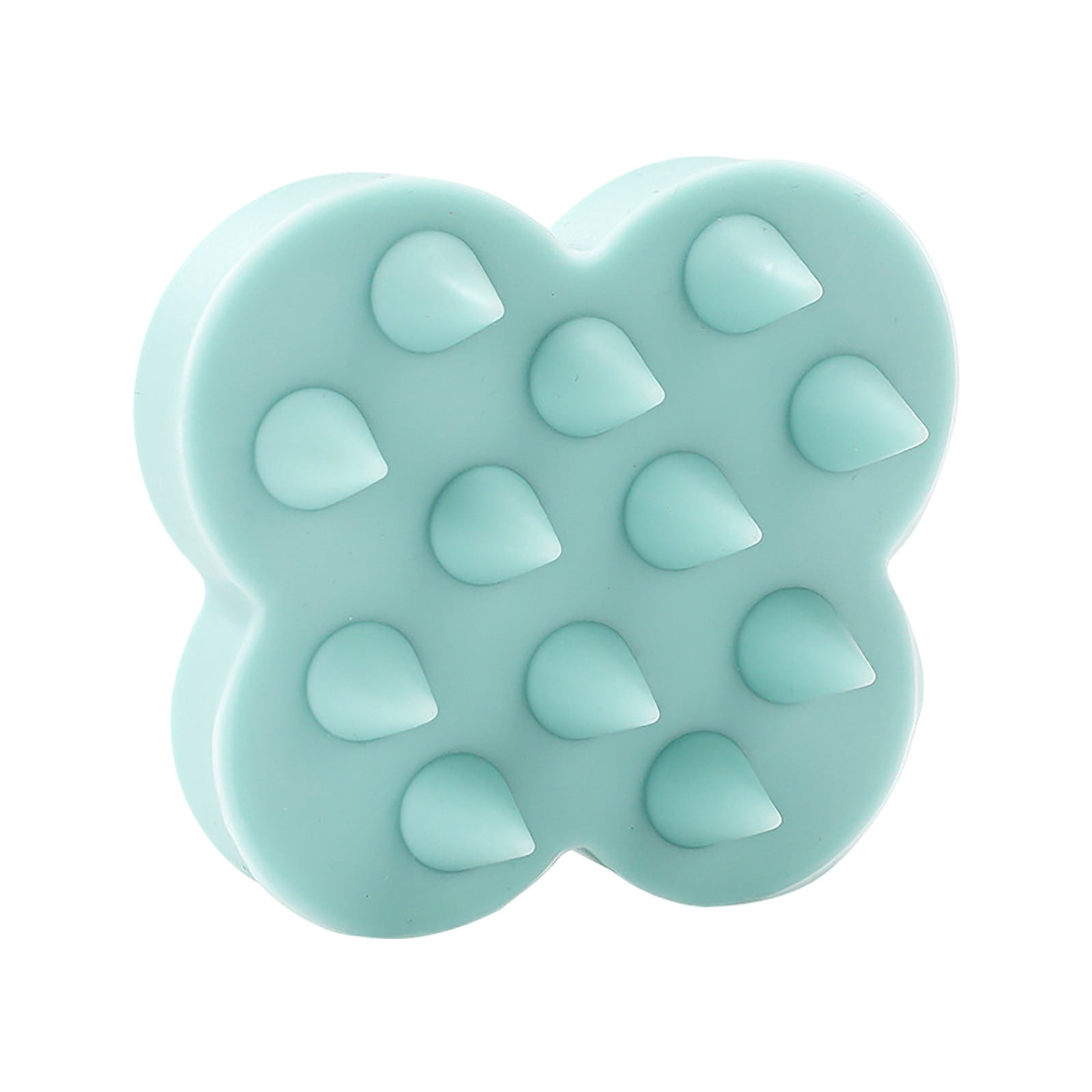 Scalp Massage Brush Silicone Hair Scrubber Tool Deep Cleansing Dandruff ...