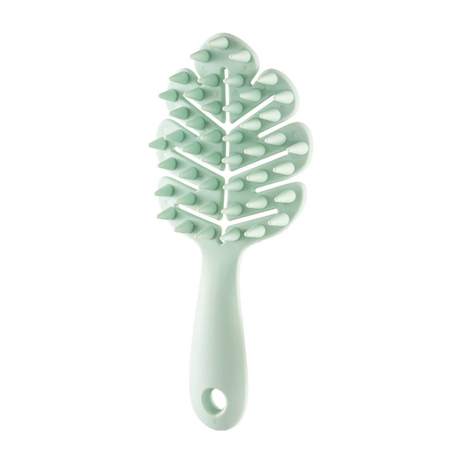 Scalp Massage Hair Brush - Silicone Shampoo Brush with Long Handle for ...