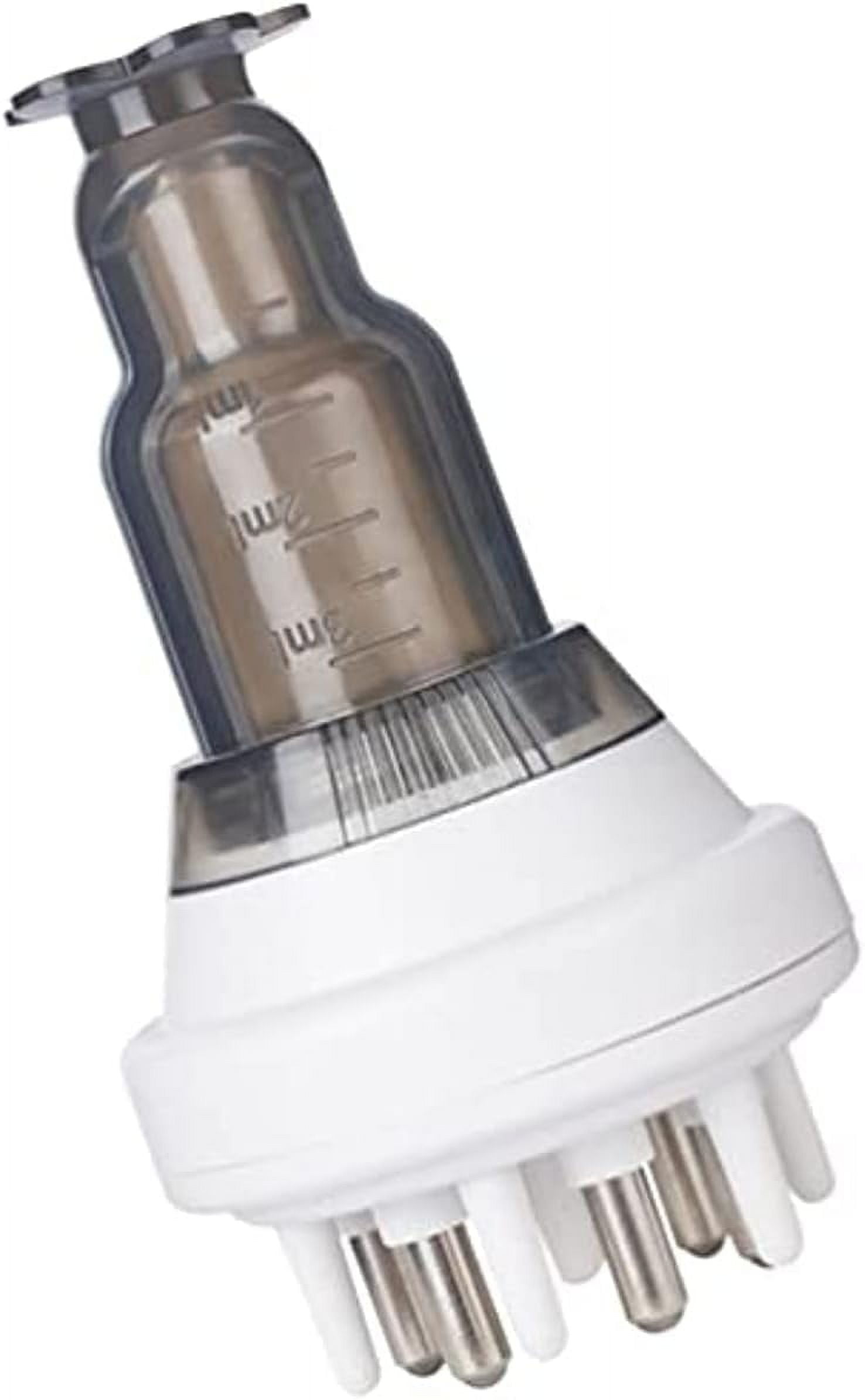 Scalp Massager Applicator Comb, Hair Oil Bottle Dispenser, White ...