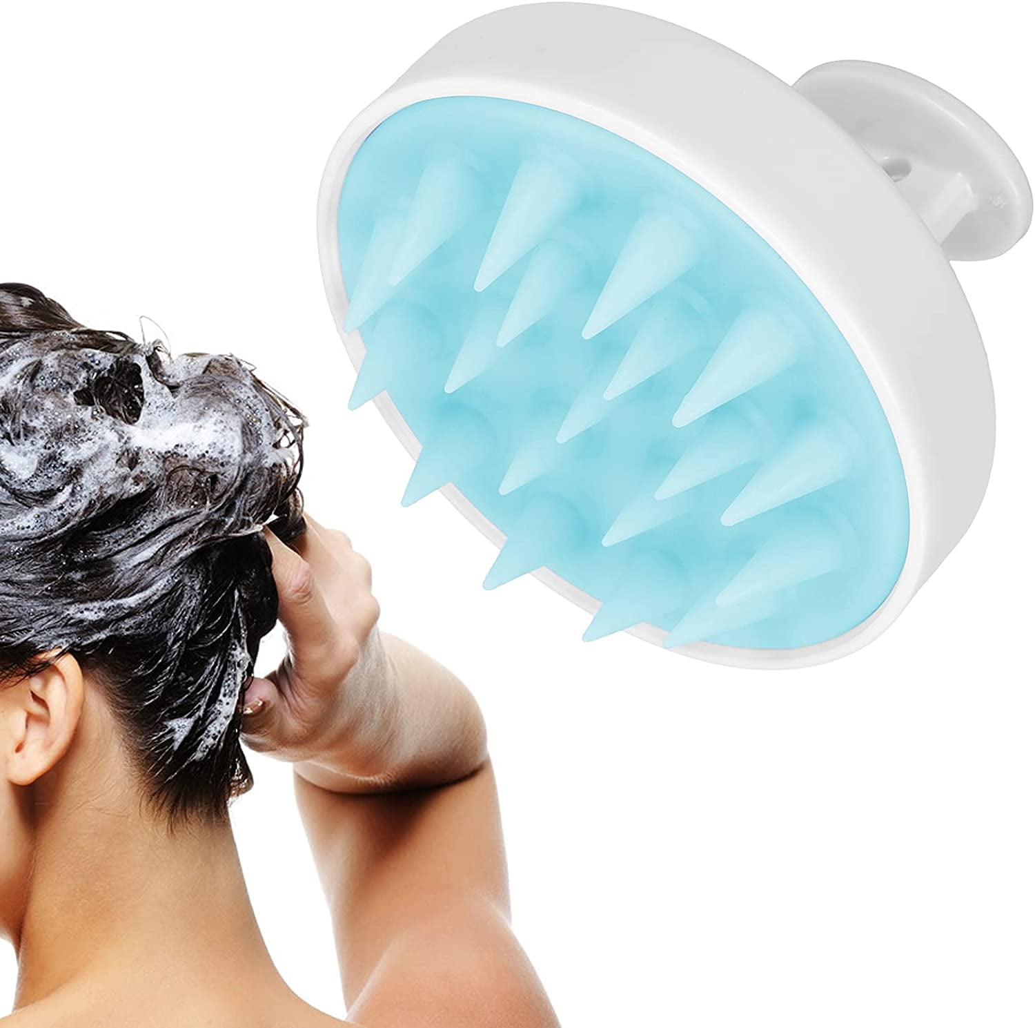 Scalp Massager Brush, Comfortable Head Hair Cleaning Brush with Soft ...