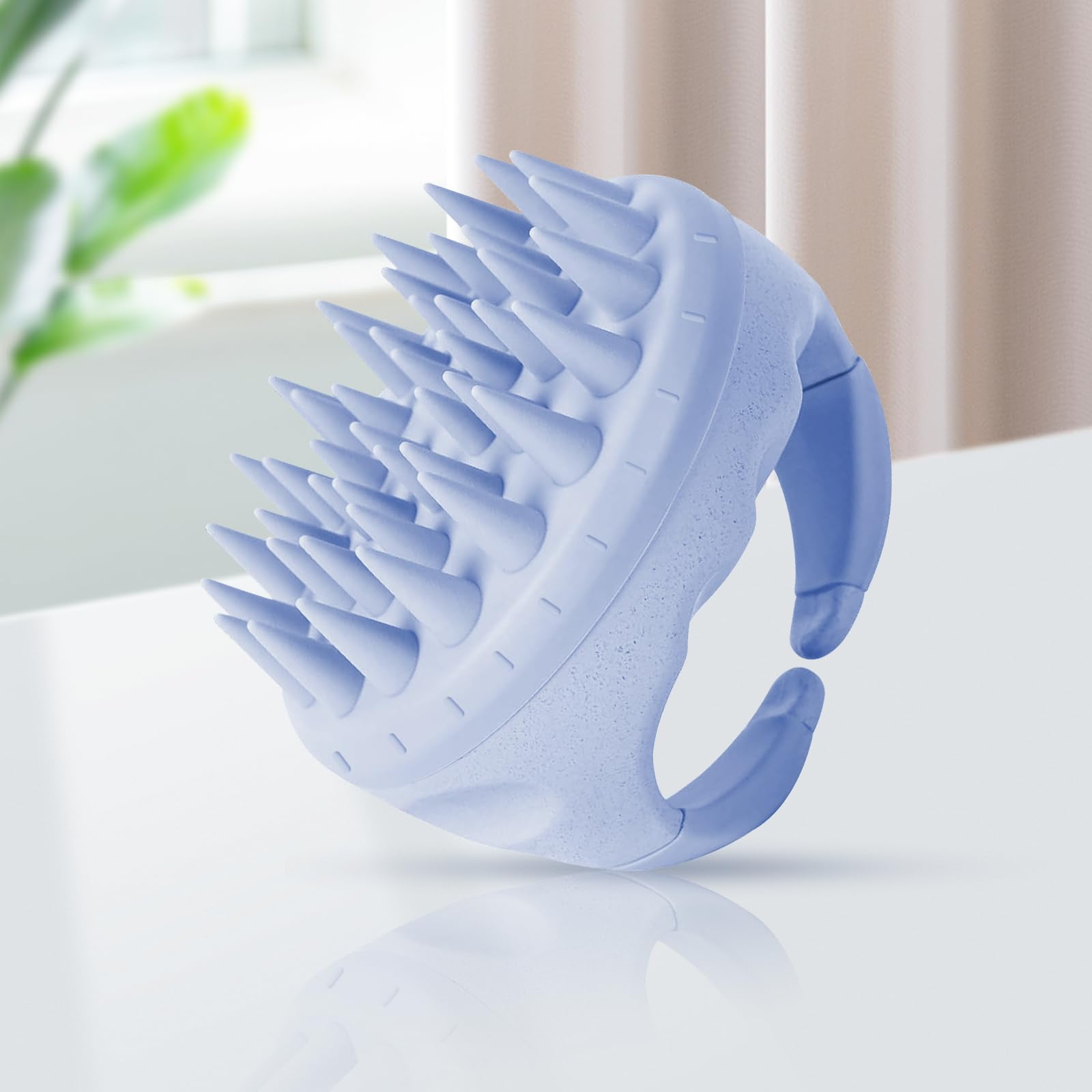 Scalp Massager Hair Growth, Scalp Scrubber with Soft Silicone Bristles ...