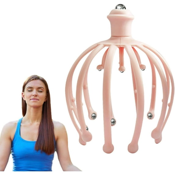 Scalp Massager,Manual Head Scratcher Octopus Claw for Relaxation ...