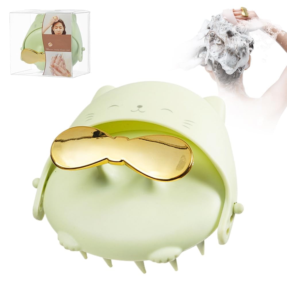 Scalp Massager Shampoo Brush 2024 Upgrade Hair Washing Tool Head ...
