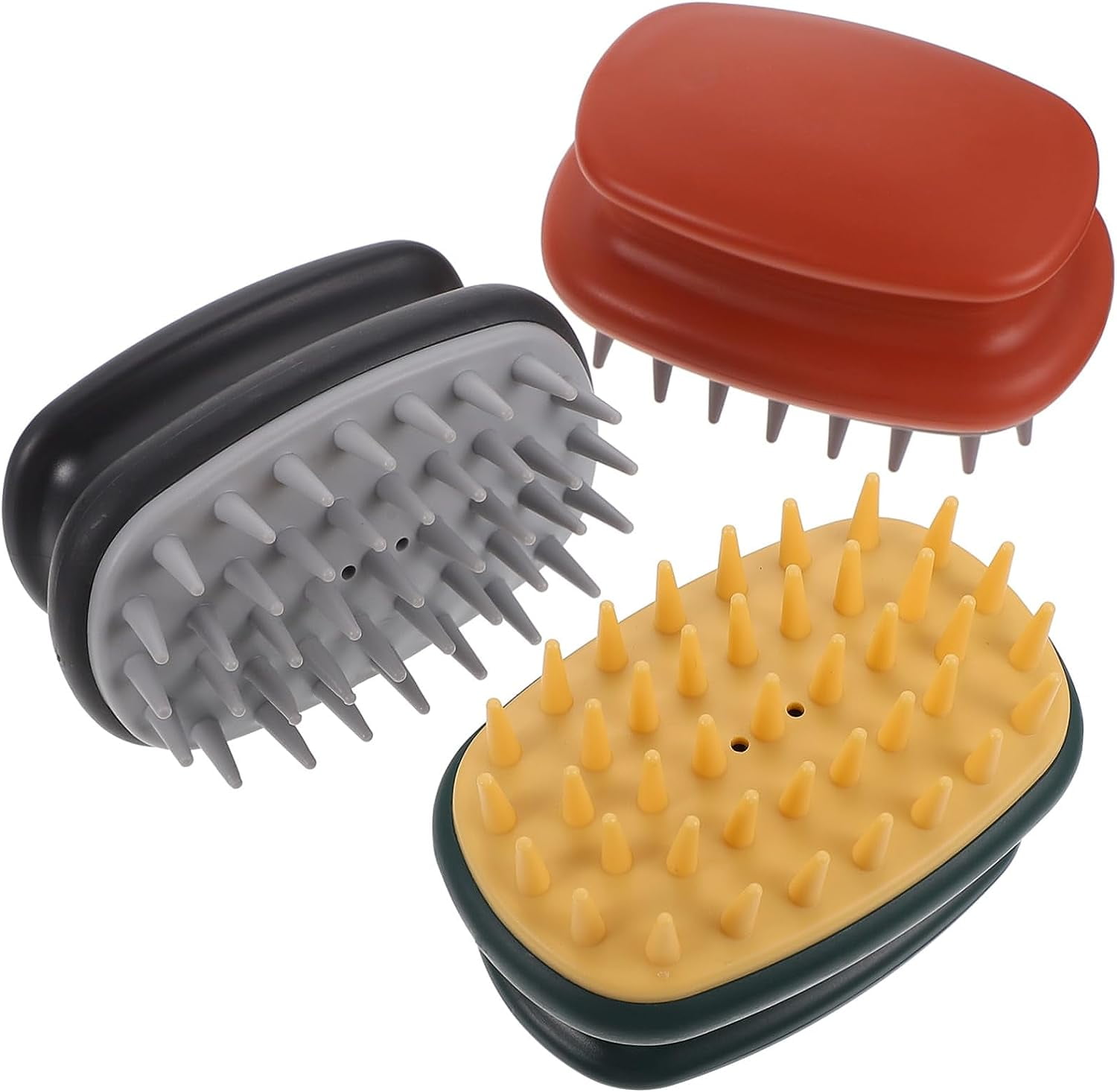 Scalp Massagers 1 Set Useful Helpful Durable Practical Scalp Brushes ...