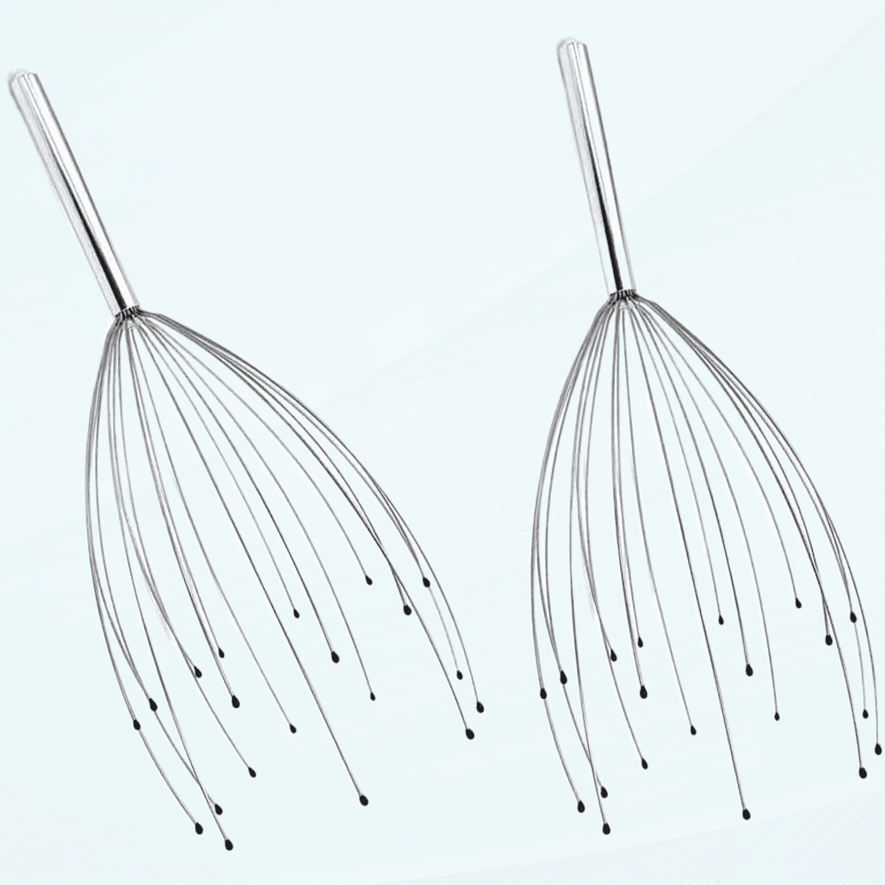 Scalp Massagers, 20 Fingers Handheld Head Massage Tools, Head Scratcher ...