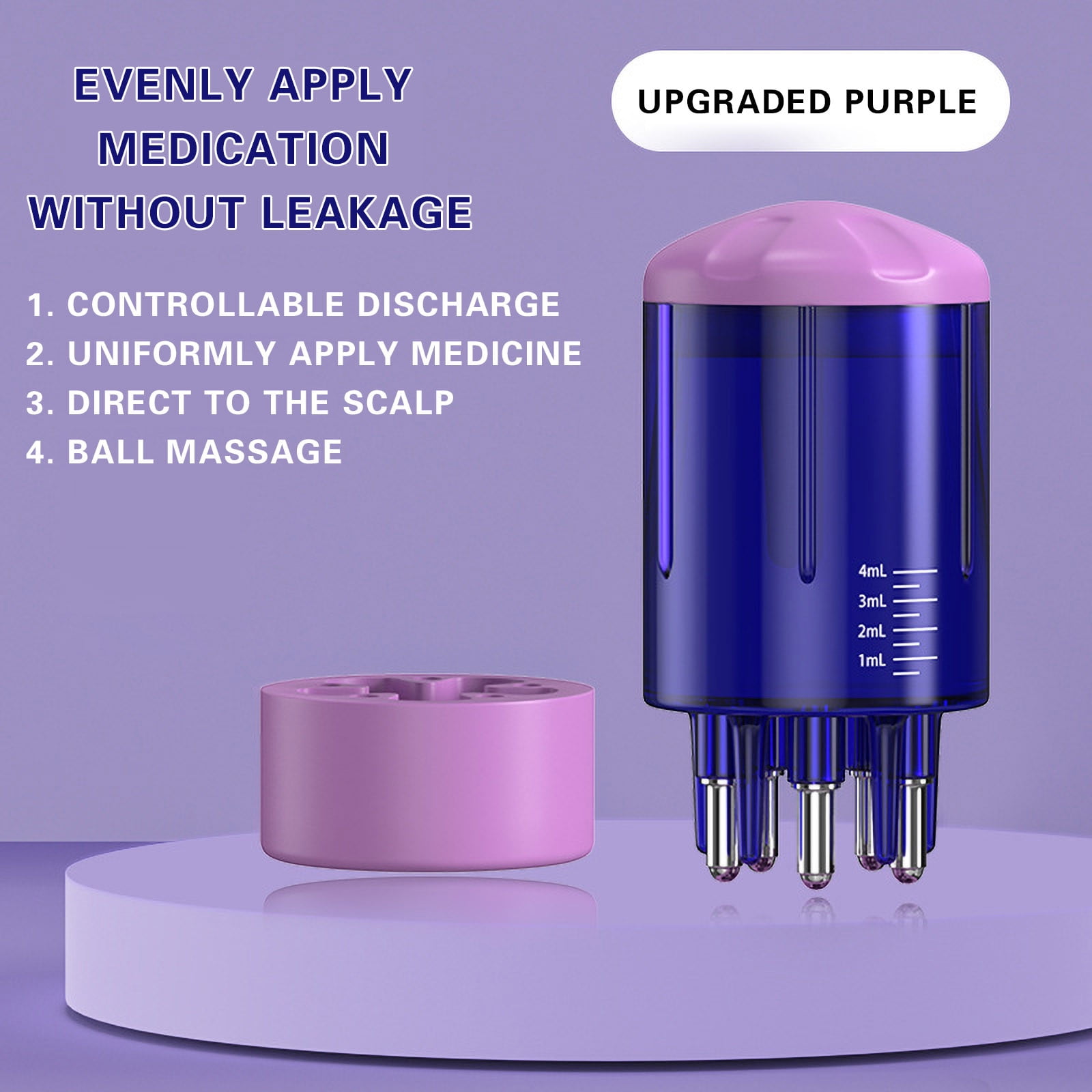 Scalp Massaging Serum Applicator | Precision Liquid Oil Applicator Comb ...