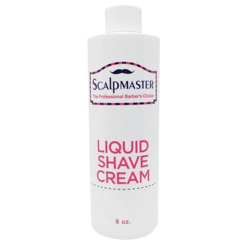 Scalp Master Liquid Shave Cream 8oz - Walmart.com