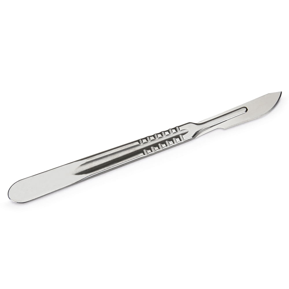 Scalpel Handle, Stainless-Steel, No. 4 With No. 22 Blade - Walmart.com