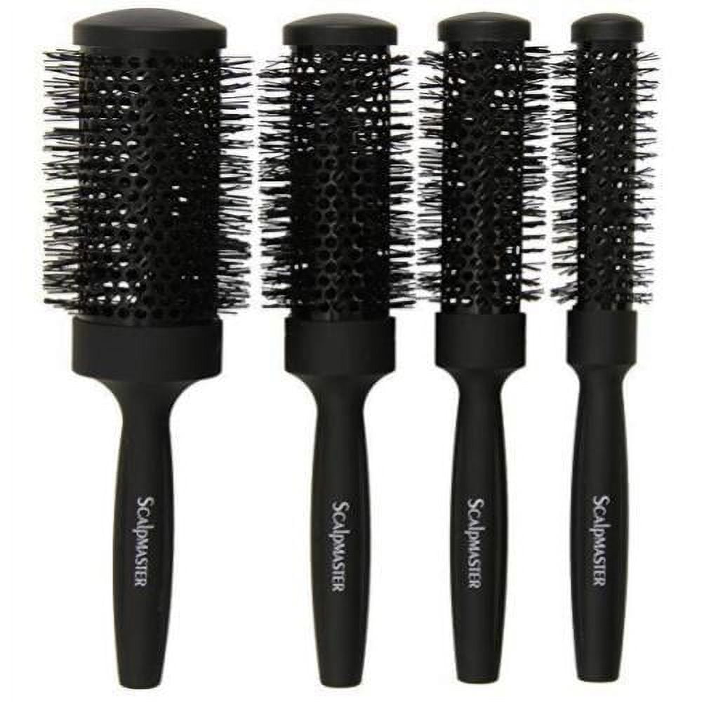 Scalpmaster 4 Piece Round Thermal Brush Set - Walmart.com