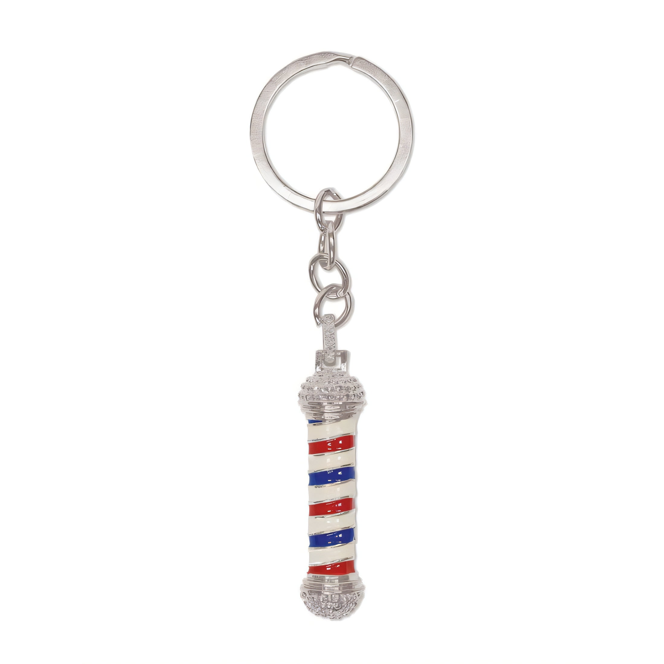 Scalpmaster Barber Pole Keychain "Silver" - Walmart.com