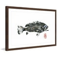 "Scamp Grouper" Framed Painting Print - Walmart.com