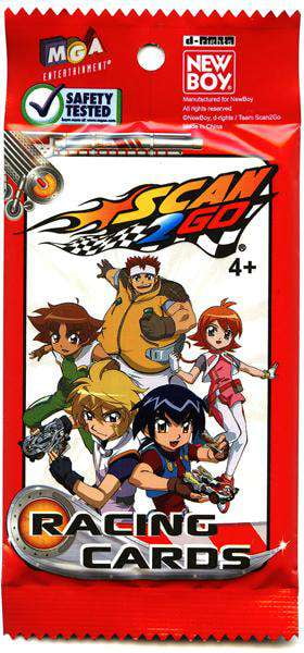 Scan 2 Go Racing Cards Booster Pack - Walmart.com