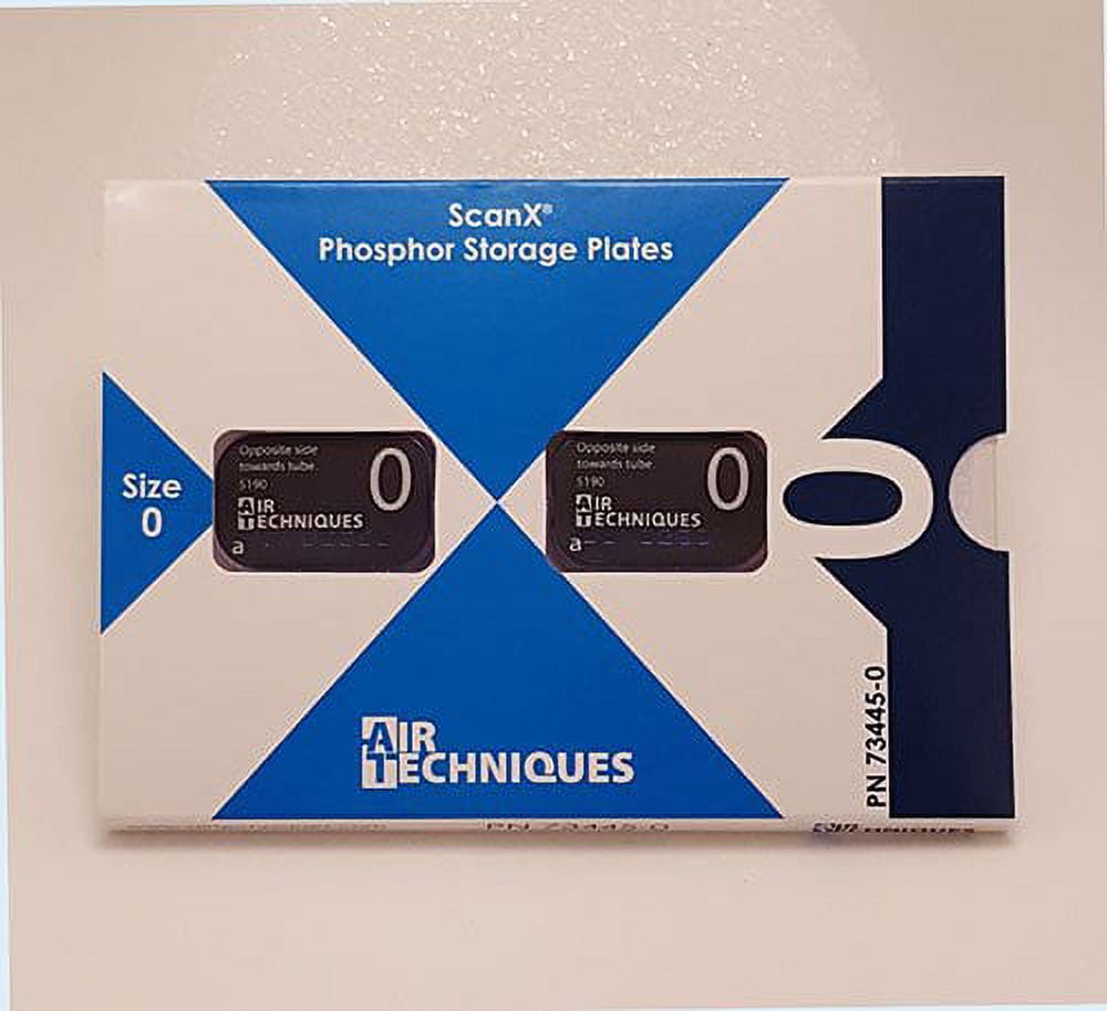 ScanX Intraoral Phosphor Plates Size 0, 2/pk #73445-0 - Walmart.com