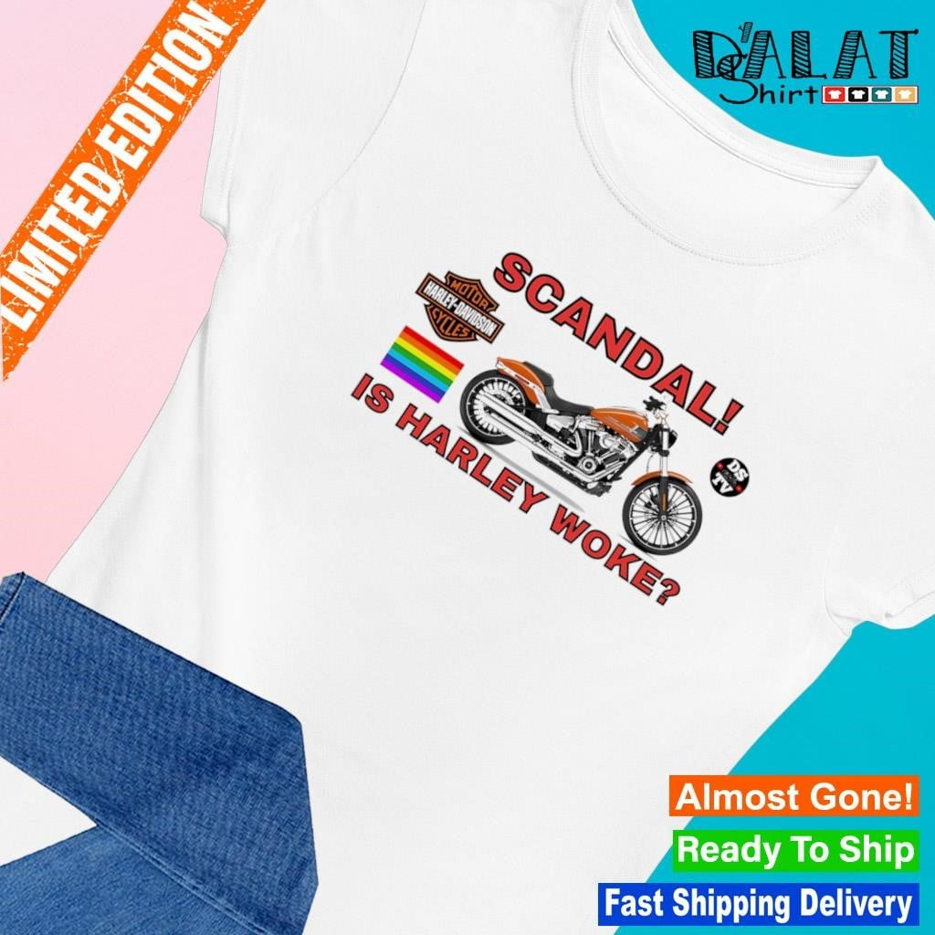 Scandal Is Harley Woke Lgbt Flag Shirt - Walmart.com
