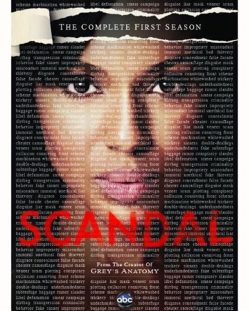Scandal: The Complete First Season (DVD) - Walmart.com