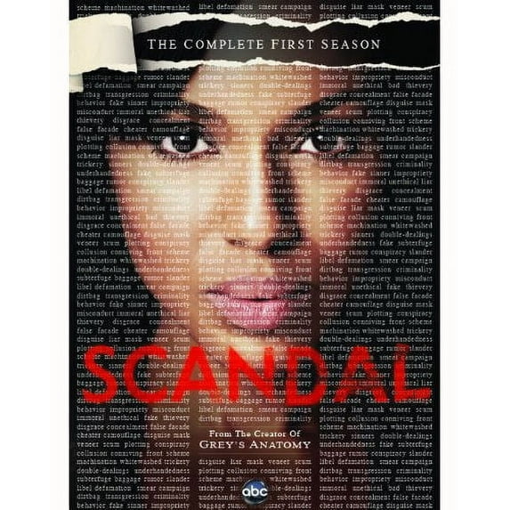 Scandal: The Complete First Season (DVD) - Walmart.com
