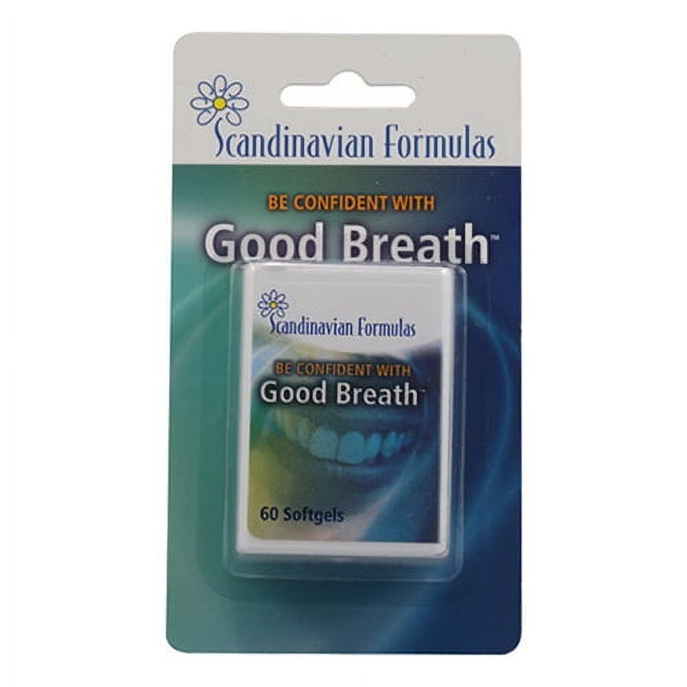 Scandinavian Formulas Good Breath Softgels - 60 Ea - Walmart.com