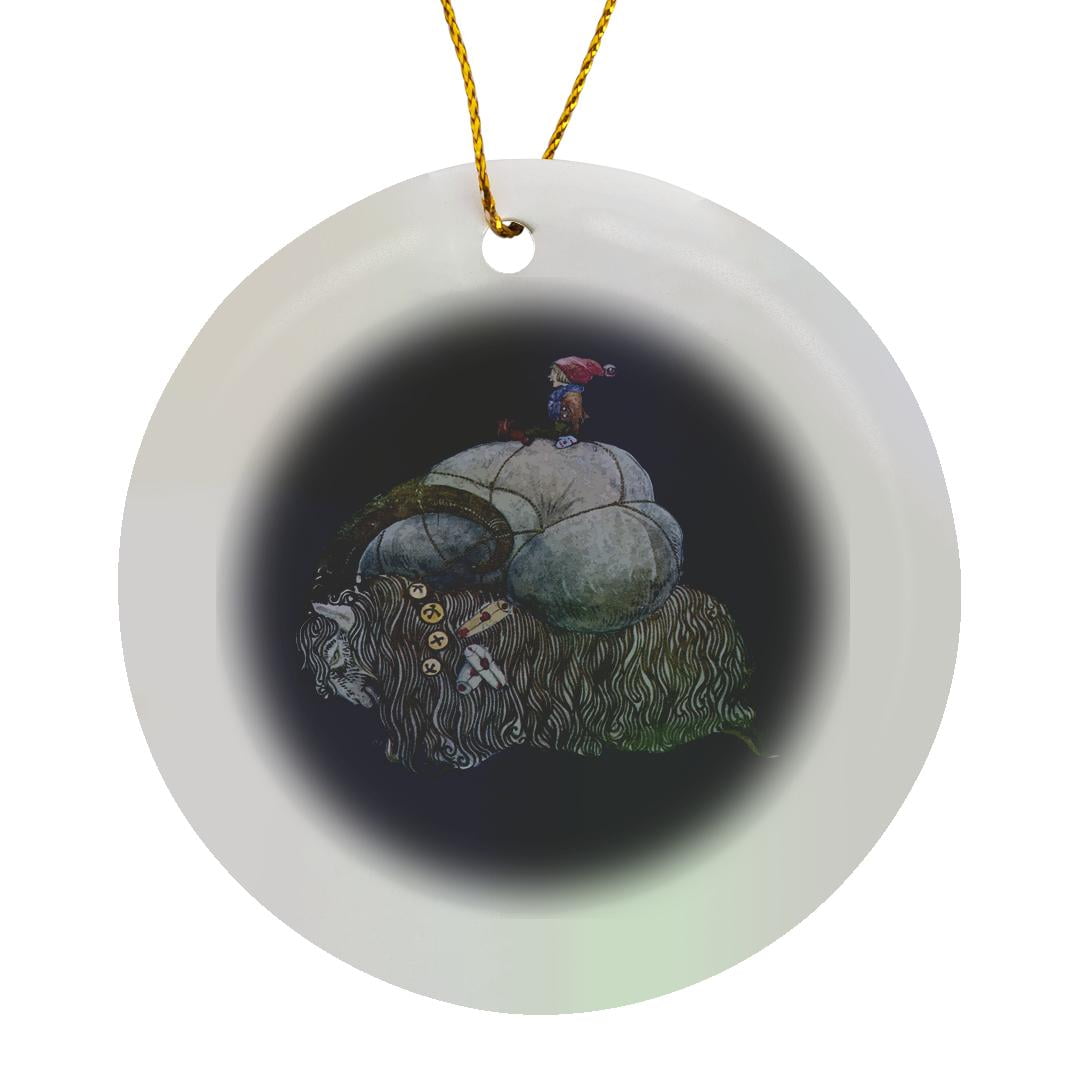 3drose, Scandinavian Julbocken Yule Goat After John Bauer, Circle ...