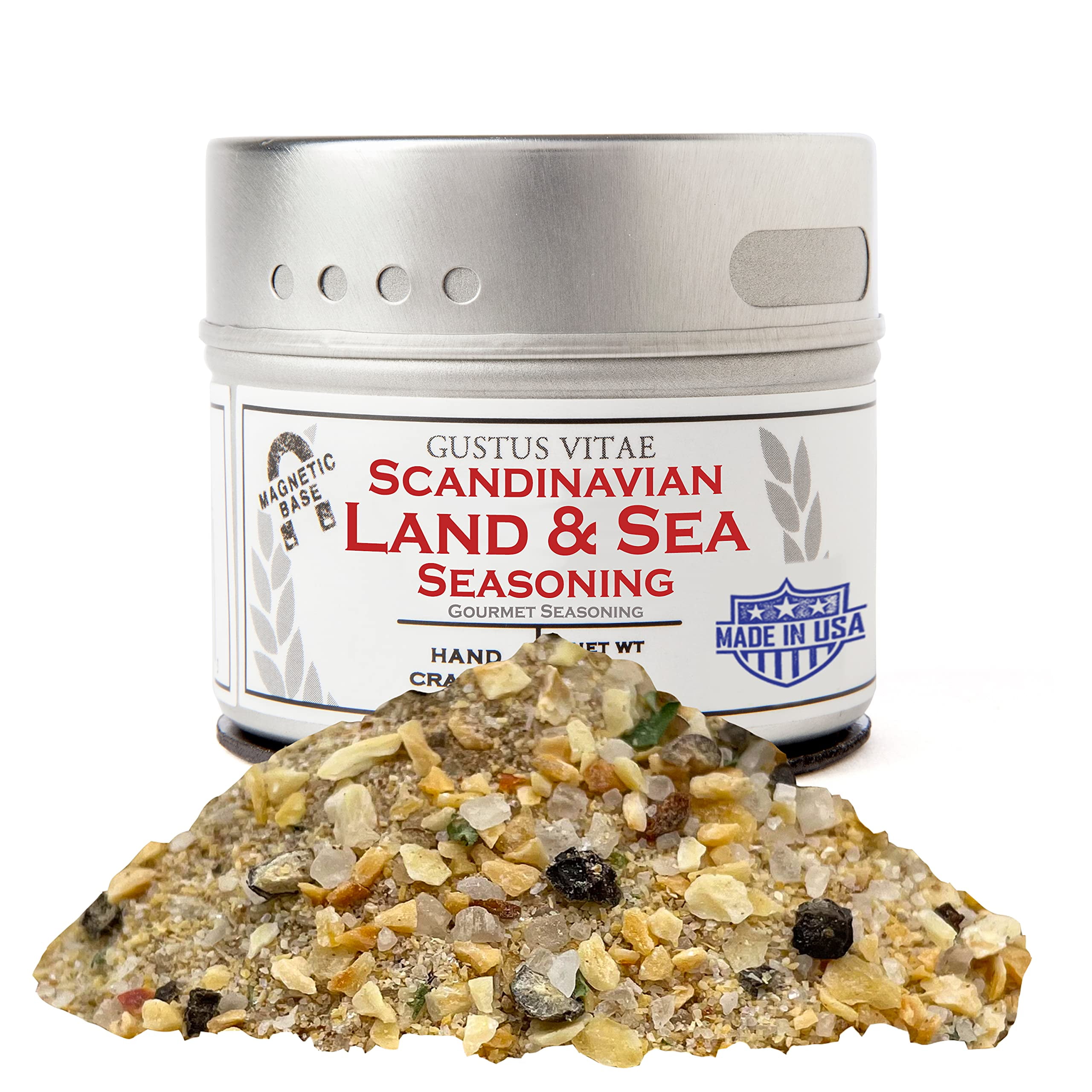 Scandinavian Land & Sea DHF10 Seasoning | All Natural | Non GMO | 1.4 ...