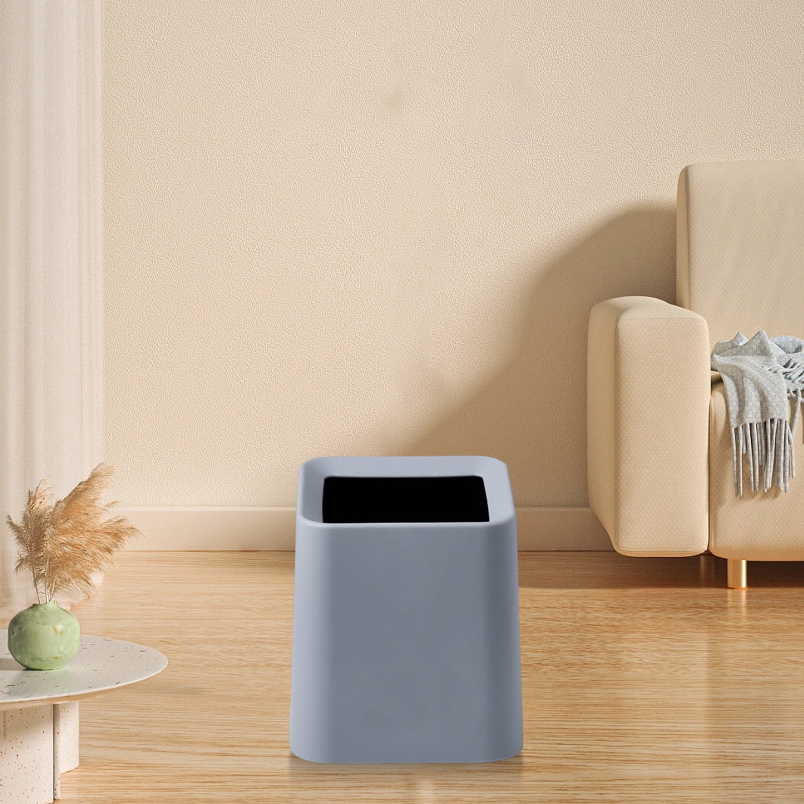 Scandinavian Square Mini Desktop Garbage Can | Small Office Desk Trash ...