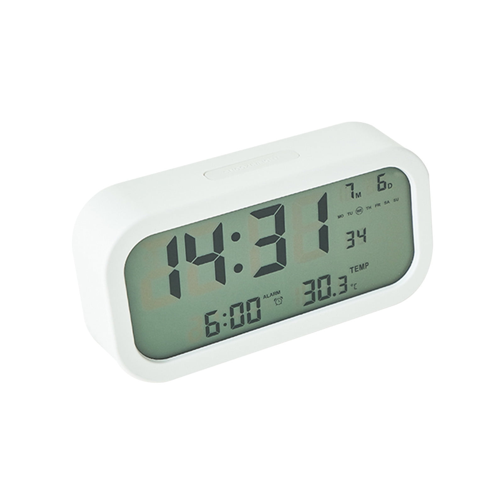 Scandinavian Style 170 ° Wide Angle Display LCD Screen Electronic Clock ...