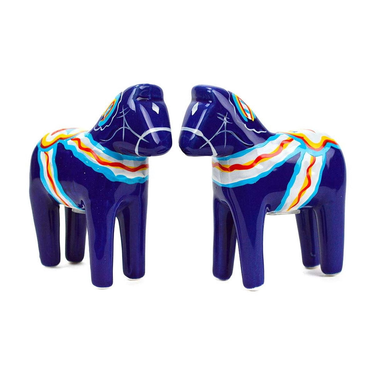 ScandinavianGiftOutlet - Salt and Pepper Shakers - 3.25" Ceramic Dala ...