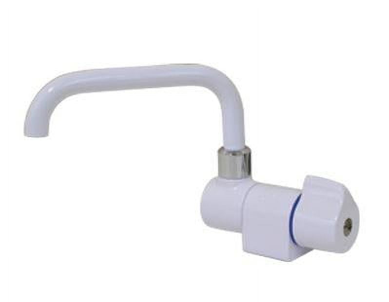 Scandvik 10184P Folding Cold Water Tap White Powder Coat - Walmart.com
