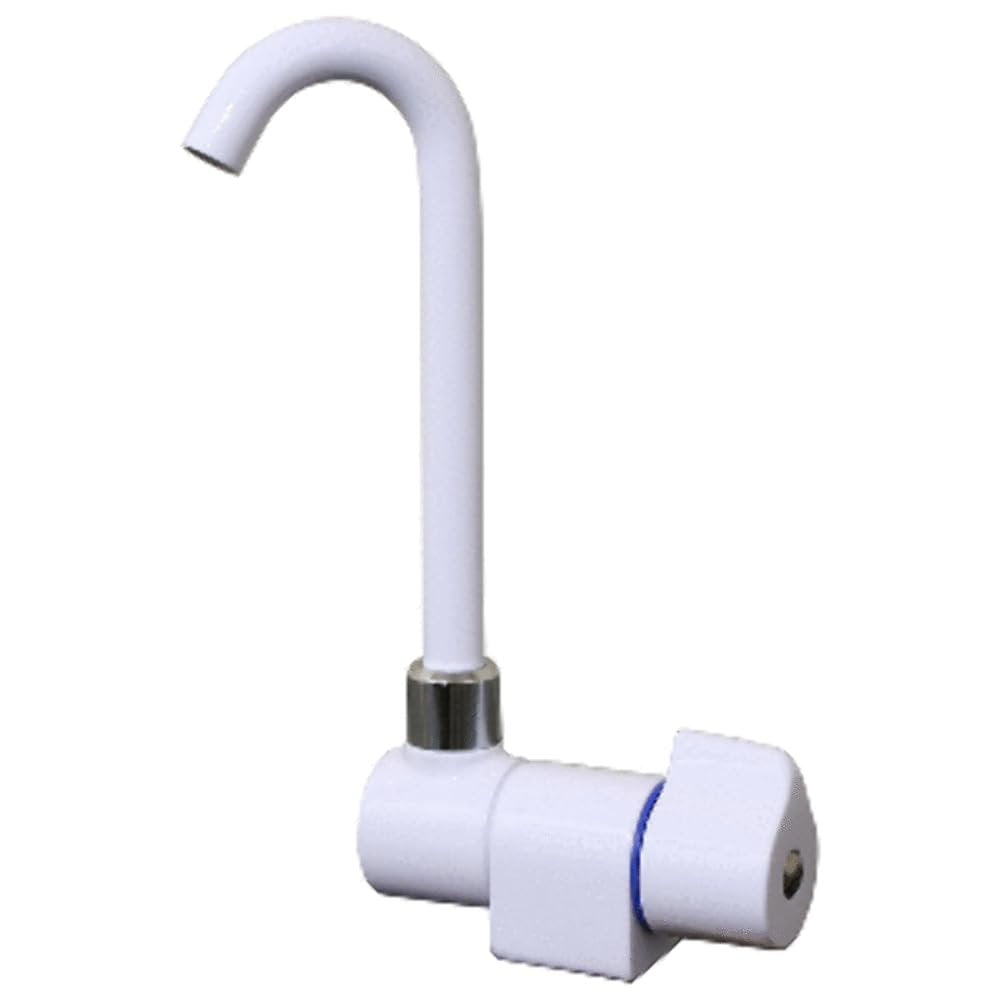Scandvik Tall Tap w/Folding Spout - White Powder Coat Finish - Walmart.com