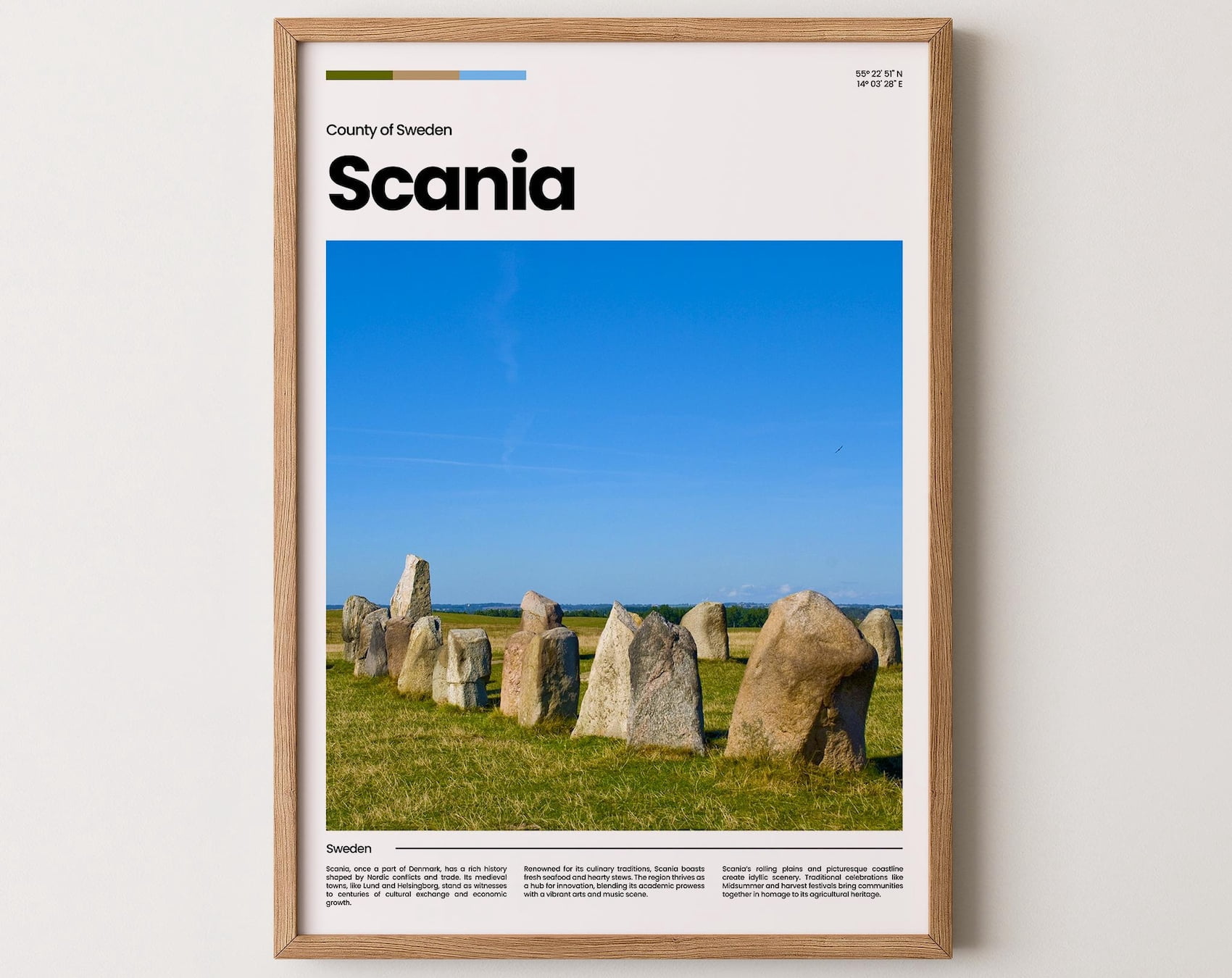 Scania Poster, Scania Print, Scania Photo, Scania Art, Sweden Poster ...