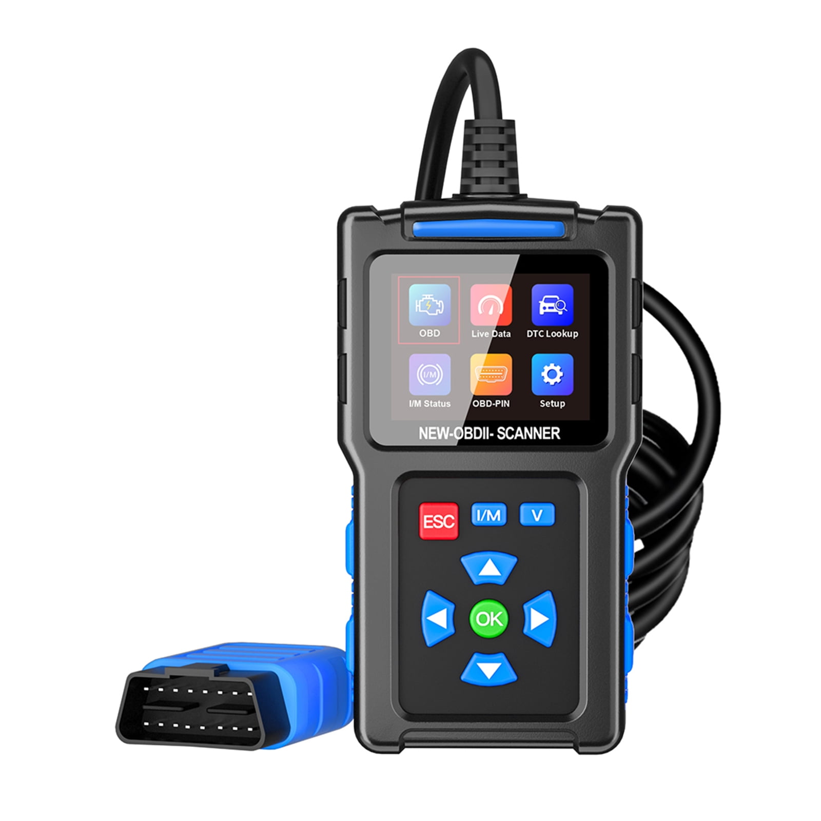 Scanner Diagnostic Tool Automotive Code Reader with the Function Mode 6 ...
